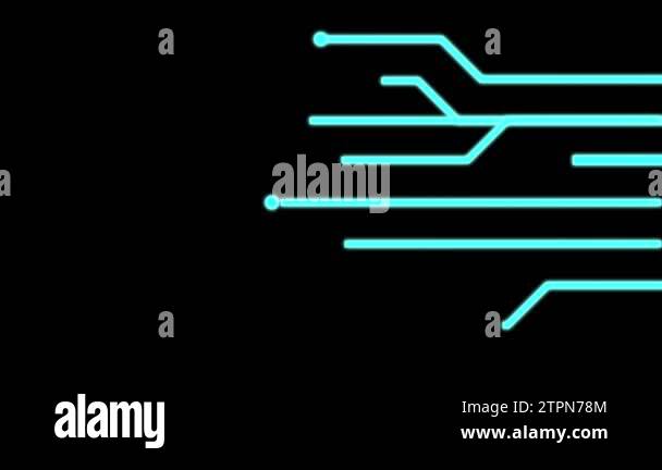 Circuit Board Motion Graphic Animation Stock Video Footage - Alamy