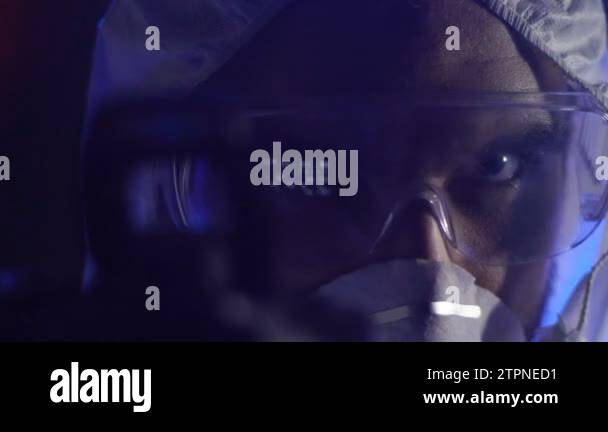 Police worker making crime location photos for evidence report ...