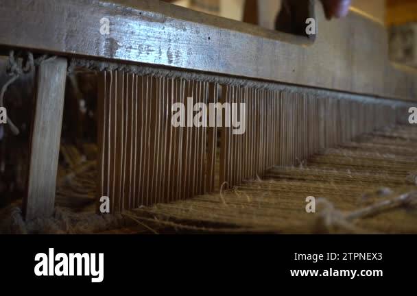 Antique weaving loom Stock Videos & Footage - HD and 4K Video Clips - Alamy