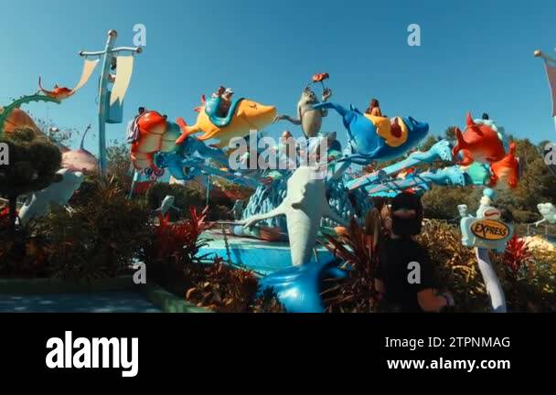 Universal Studios Globe at Universal Studios Orlando, a Popular Theme ...