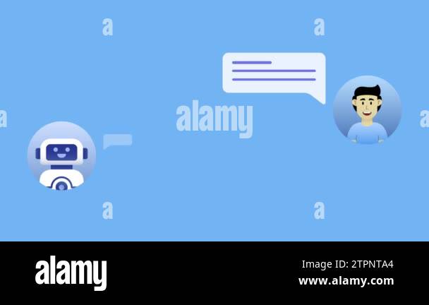 Artificial intelligence chatbot Stock Videos & Footage - HD and 4K Video Clips - Alamy