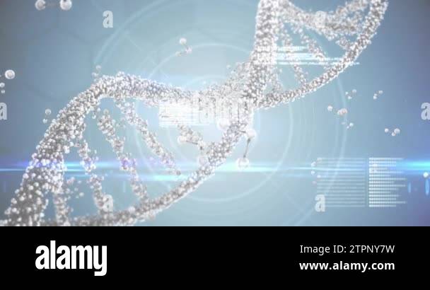 Molecular biotechnology blue gradient Stock Videos & Footage - HD and ...