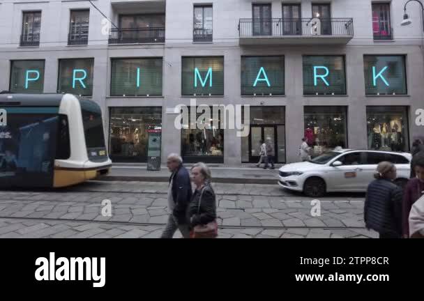 Europe, Italy , Milan 11-1-2023 - New opening store Primark store shop ...