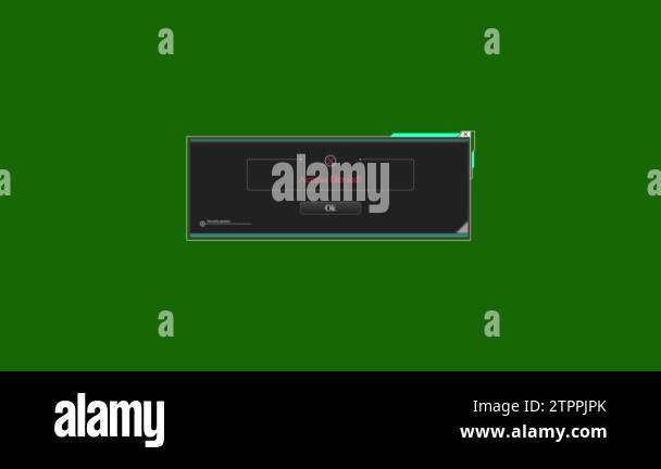 HUD Futuristic Interface Window - Confirmation Message Template ...