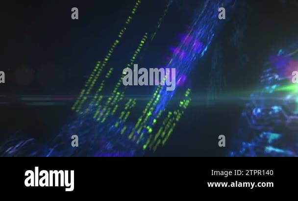 Cyber attack hacking and virus network security breach alert symbol abstract cyber concept ...