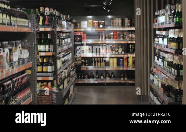 Alcohol section Stock Videos & Footage - HD and 4K Video Clips - Alamy
