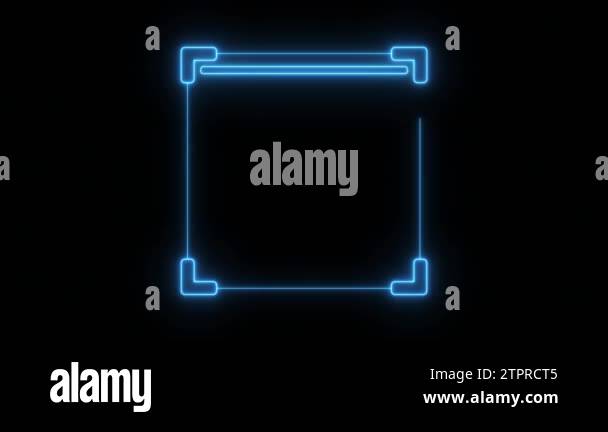 Barcode scanner, QR code. Barcode Scanner animation. 3d render semaless ...
