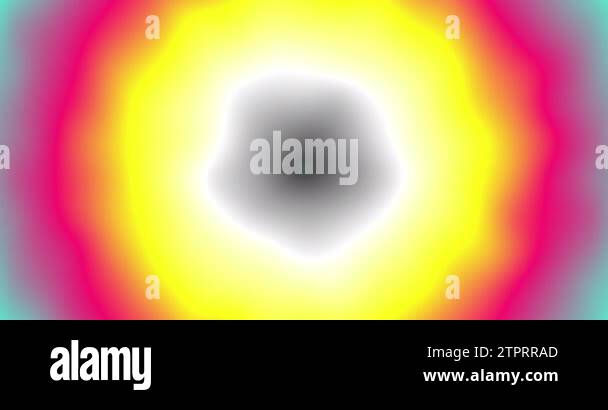 Abstract radial color gradient background with liquid style waves ...