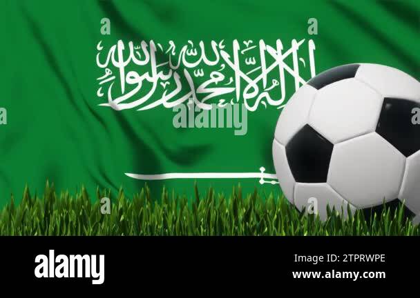 Saudi arabia flag football Stock Videos & Footage - HD and 4K Video ...
