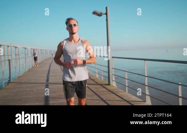Running over bridge Stock Videos & Footage - HD and 4K Video Clips - Alamy