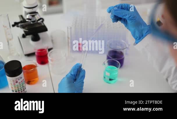 Test tube liquid pipette Stock Videos & Footage - HD and 4K Video Clips ...