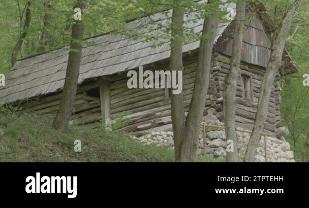 Old log stone cabin Stock Videos & Footage - HD and 4K Video Clips - Alamy