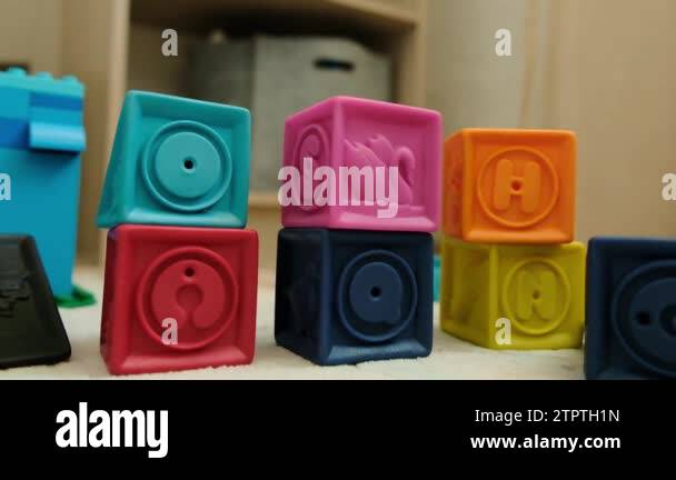 Rubber toy blocks Stock Videos & Footage - HD and 4K Video Clips - Alamy