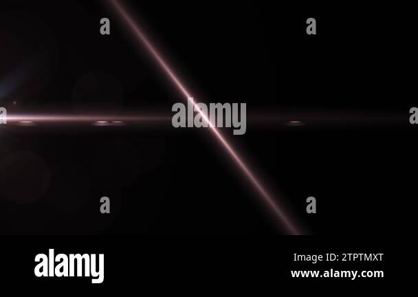 anamorphic lens flare 3840x2160 4K, lights background Stock Video ...