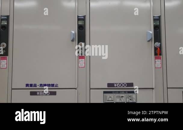 Japan coin lockers Stock Videos & Footage - HD and 4K Video Clips - Alamy