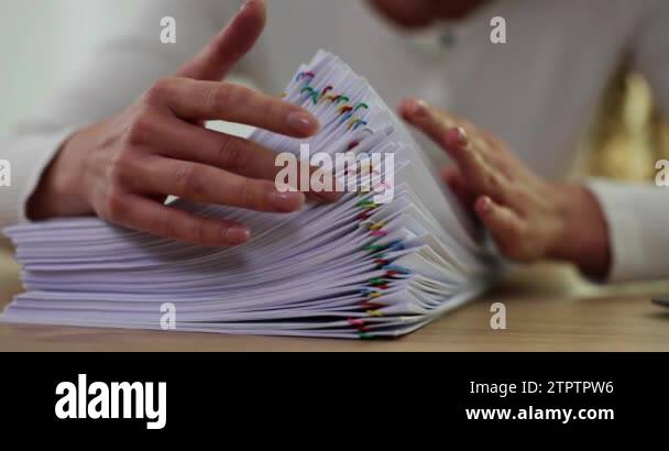 Accountant desk paper Stock Videos & Footage - HD and 4K Video Clips ...
