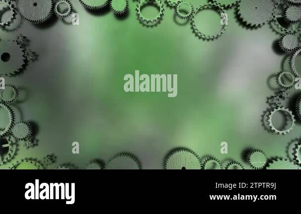 Gear cogs border rotating system gearbox watch mechanism 4K Stock Video ...