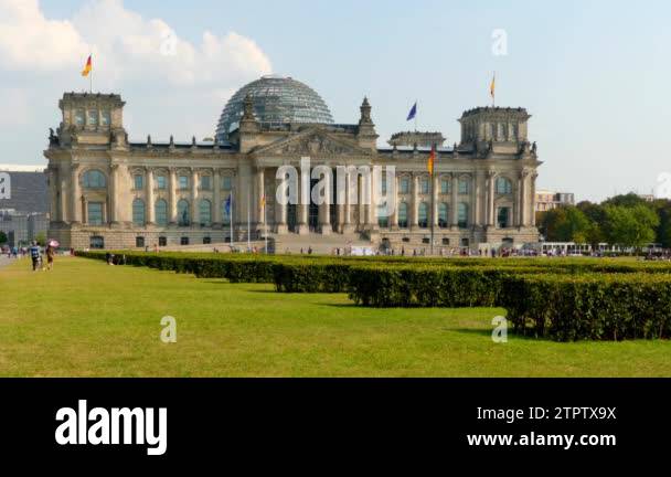 Reichstag building (Bundestag) is a historical edifice in Berlin ...