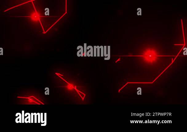 Electrical arcs neon lightning retro future vr voltage glow vector tron loop 4k Stock Video ...