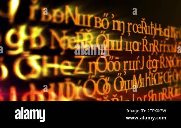 Abstract animation background pattern of a camera moving through ...