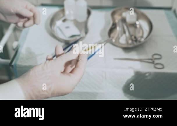 Surgical scalpel closeup blade Stock Videos & Footage - HD and 4K Video ...