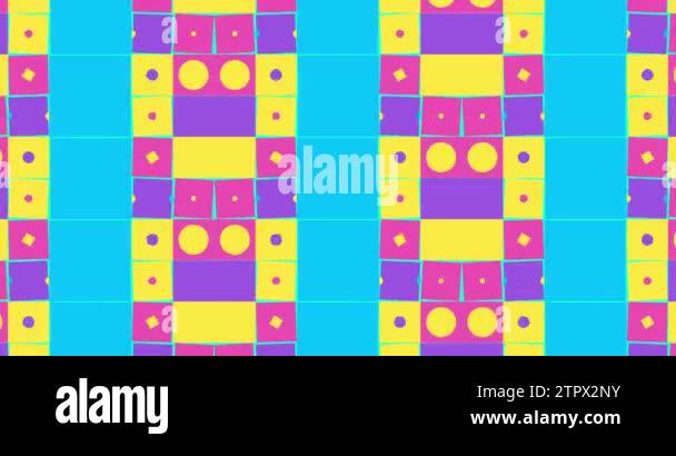 Geometric Loop Abstract Background Modern Animated Geometric Pattern Or Background 4k