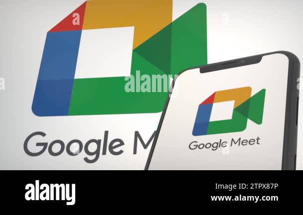 Google meet app screen Stock Videos & Footage - HD and 4K Video Clips ...