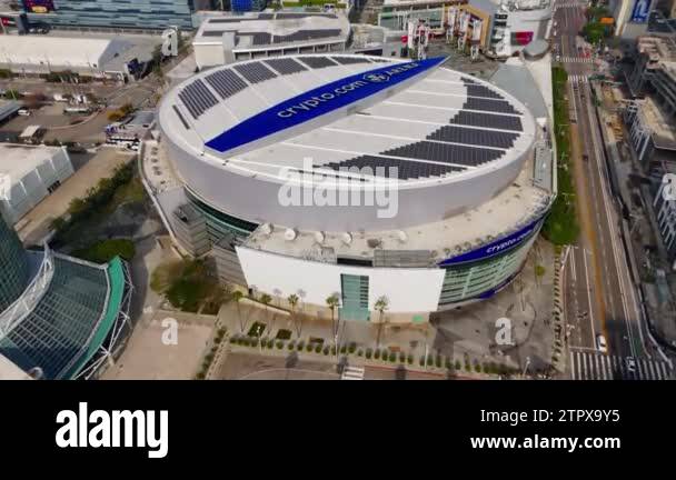 Crypto.Com Arena in Downtown Los Angeles former Staples Arena from ...