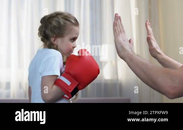 Girl boxing training Stock Videos & Footage - HD and 4K Video Clips - Alamy
