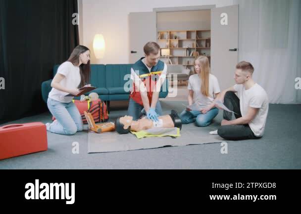Cardiopulmonary resuscitation training Stock Videos & Footage - HD and 4K Video Clips - Alamy
