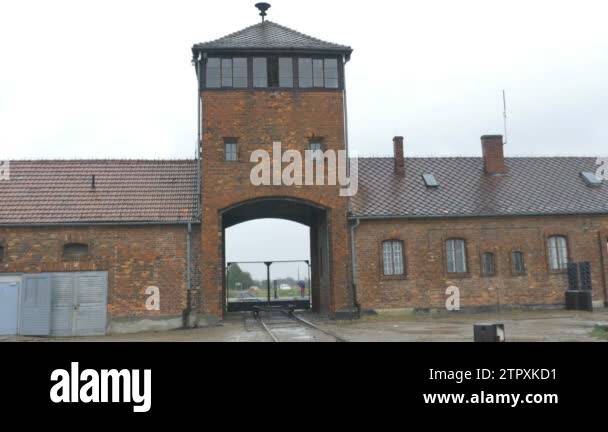 Main gate auschwitz ii Stock Videos & Footage - HD and 4K Video Clips ...