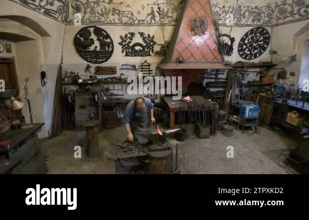 Blacksmith shop interior Stock Videos & Footage - HD and 4K Video Clips ...