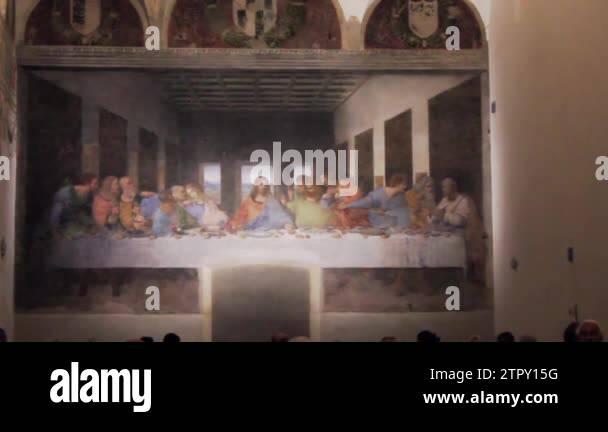 Last supper leonardo Stock Videos & Footage - HD and 4K Video Clips - Alamy