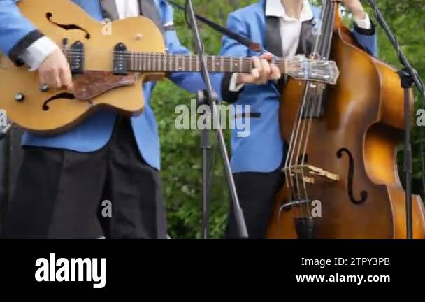 Contrabass jazz musicians music Stock Videos & Footage - HD and 4K ...