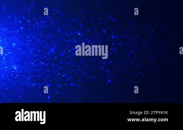 Dynamic wave of glowing particles. Digital technology background ...