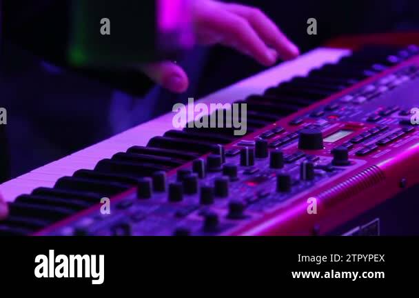 The musician playing the electric piano, Electric piano, Actor playing ...