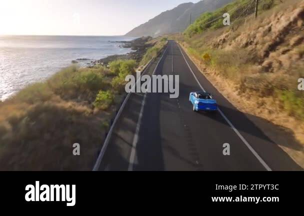 Beautiful nature of Hawaii tropical island in Pacific ocean. Blue ...