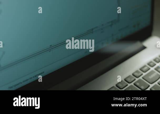 Architect sketching a home design architecture project on a computer ...