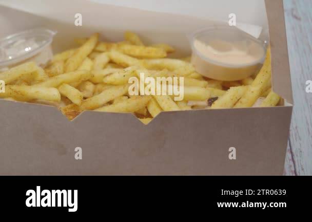 French fries packet Stock Videos & Footage - HD and 4K Video Clips - Alamy