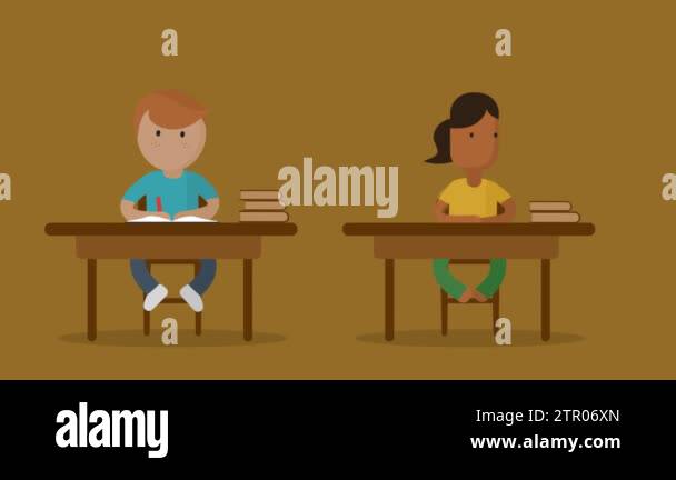 Students paper airplane classroom Stock Videos & Footage - HD and 4K ...