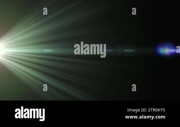 anamorphic lens flare 3840x2160 4K, lights background Stock Video ...