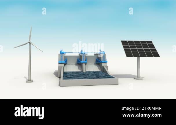 Hydropower vector Stock Videos & Footage - HD and 4K Video Clips - Alamy