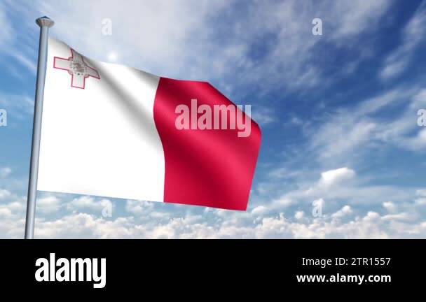 3d flag animation malta Stock Videos & Footage - HD and 4K Video Clips ...