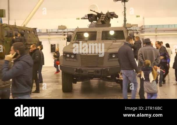 Combat Vehicles Terrain With Machine Guns and Multiple Rocket Launchers ...