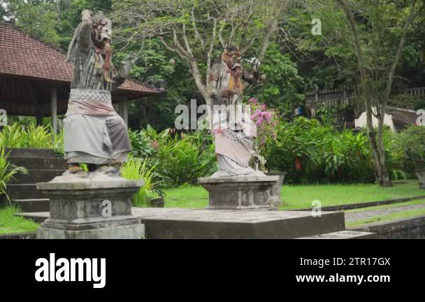 Hindu temple Tirta Gangga on Bali. Hindu temple Stock Video Footage - Alamy