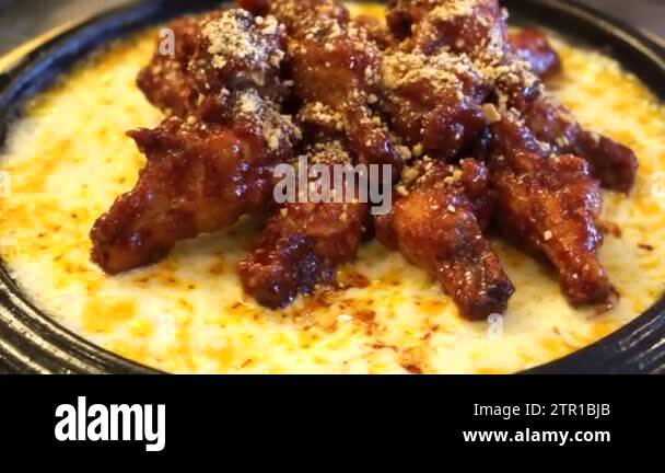 Fusion food asian spicy chicken Stock Videos & Footage - HD and 4K ...