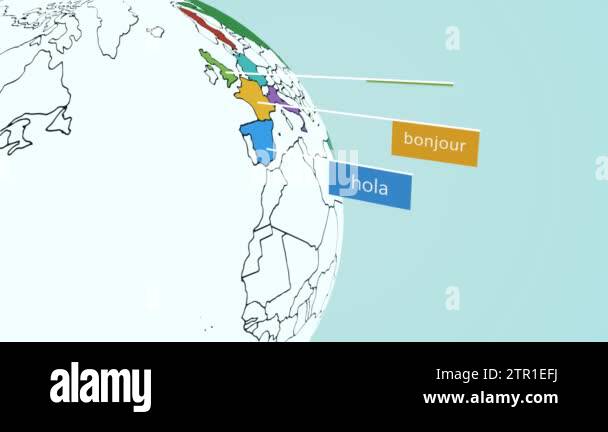 Language map of earth Stock Videos & Footage - HD and 4K Video Clips ...