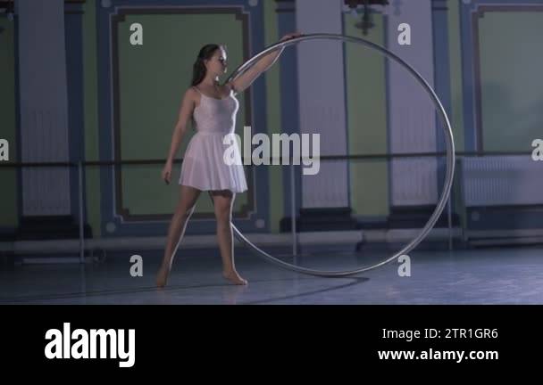 Hula hoop circus performer Stock Videos & Footage - HD and 4K Video ...