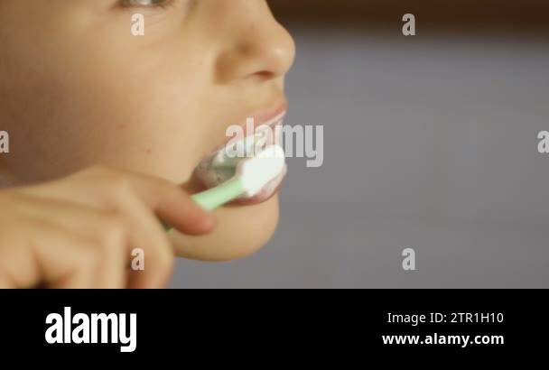 Little girl brushing teeth in Stock Videos & Footage - HD and 4K Video ...