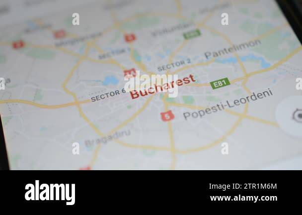 Bucharest road map Stock Videos & Footage - HD and 4K Video Clips - Alamy